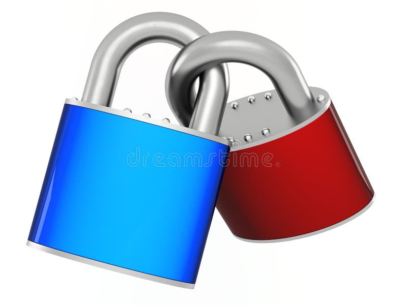 Together Padlocks Stock Illustrations – 86 Together Padlocks Stock ...