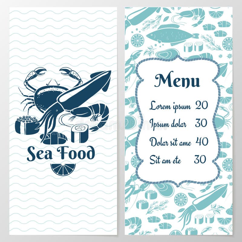 Fish Menu Border Stock Illustrations – 822 Fish Menu Border Stock ...