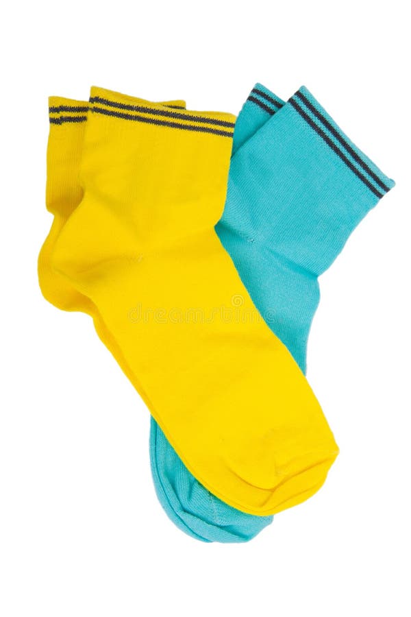 Two pair yellow socks stock image. Image of cotton, girl - 20374509