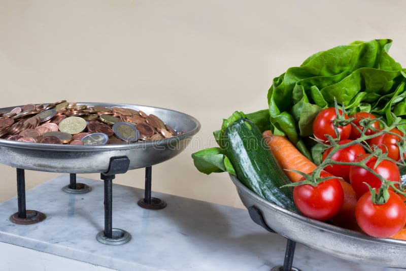 Two pan balance stock image. Image of white, decorative - 89474883