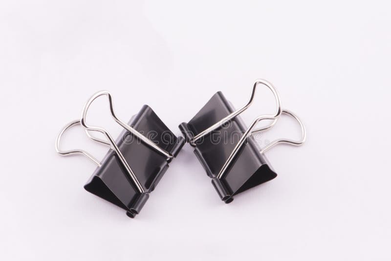 Two paper clips stock photo. Image of documents, clips - 63562550