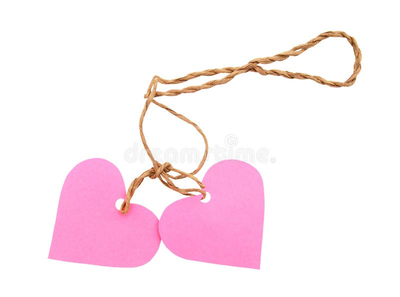 Two paper hearts stock photo. Image of holiday, cardboard - 28150588