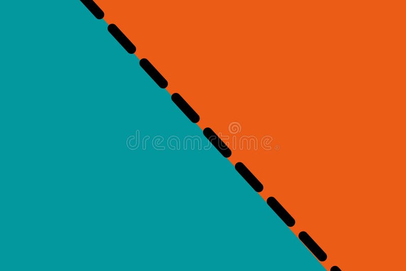 Two Parallel Color with Line Abstract or Illustration, Background ...