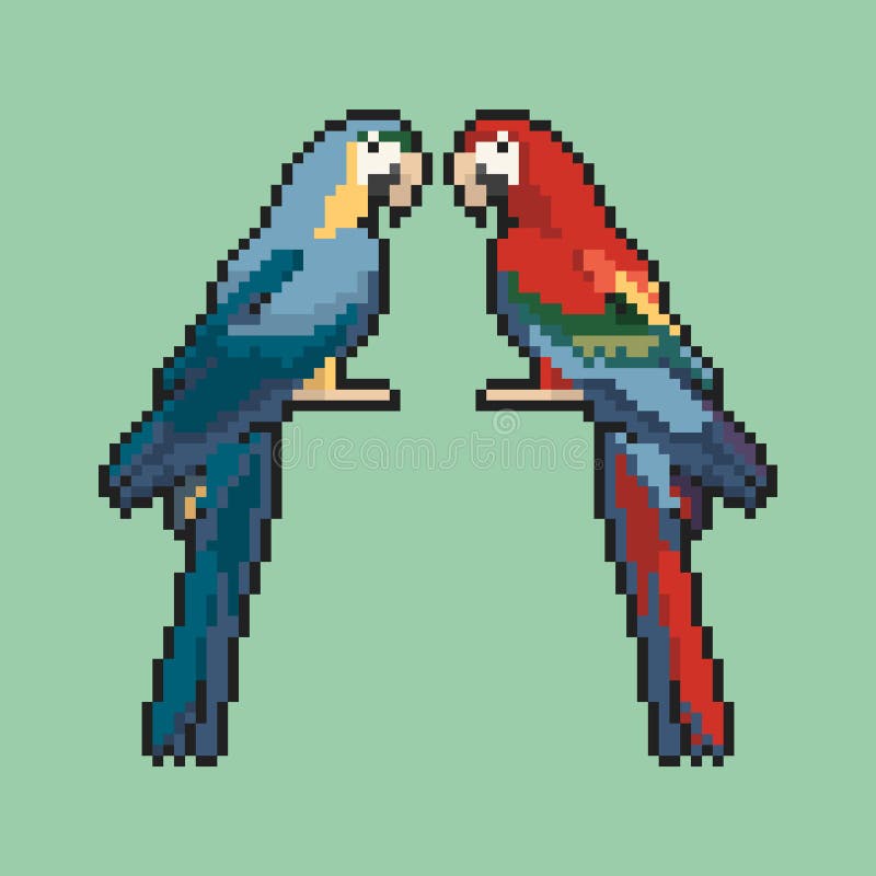 Pixelated Birds Stock Illustrations – 56 Pixelated Birds Stock ...