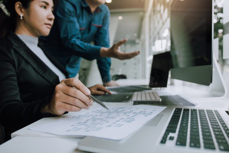 Two People Coding Code Program Programming Developer Computer Web Development Coder Working