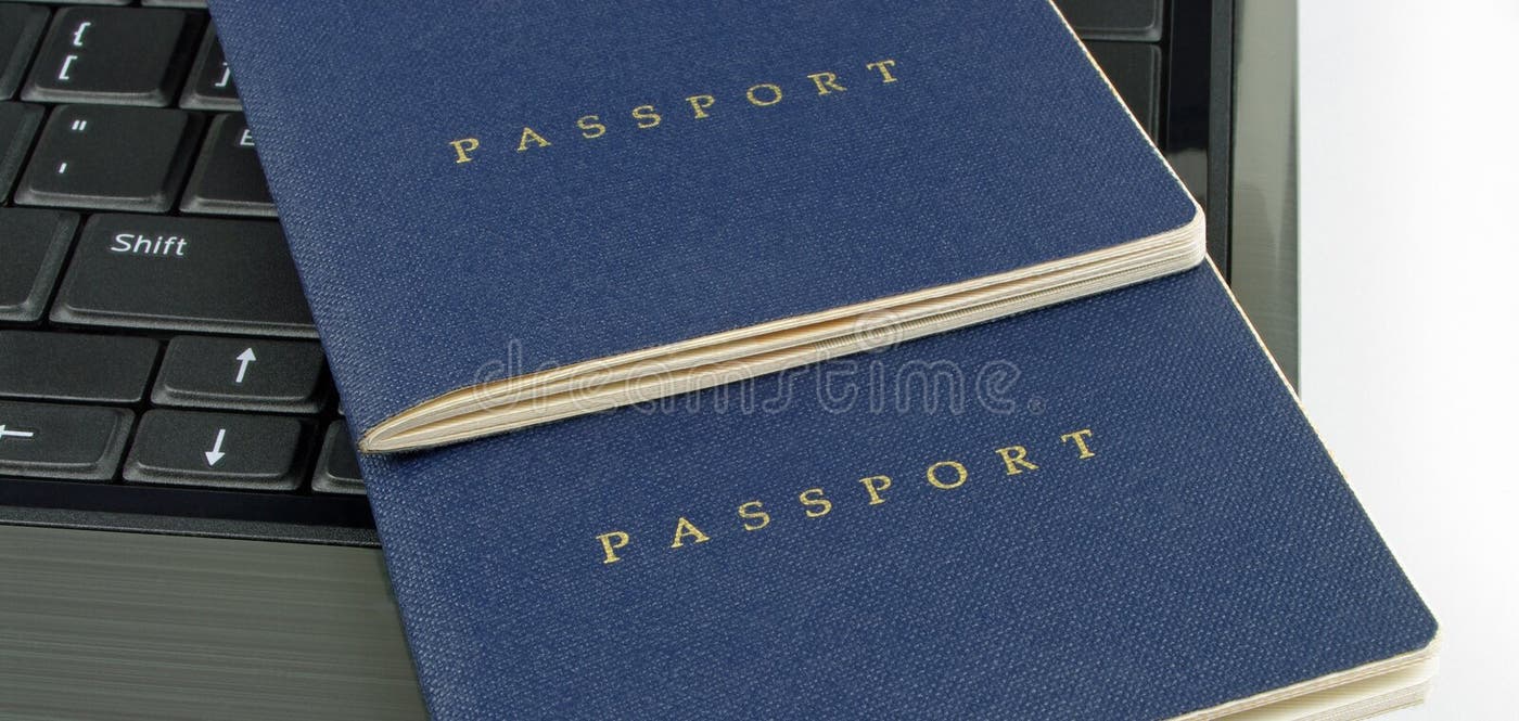 358 Passports Laptop Stock Photos - Free & Royalty-Free Stock Photos ...