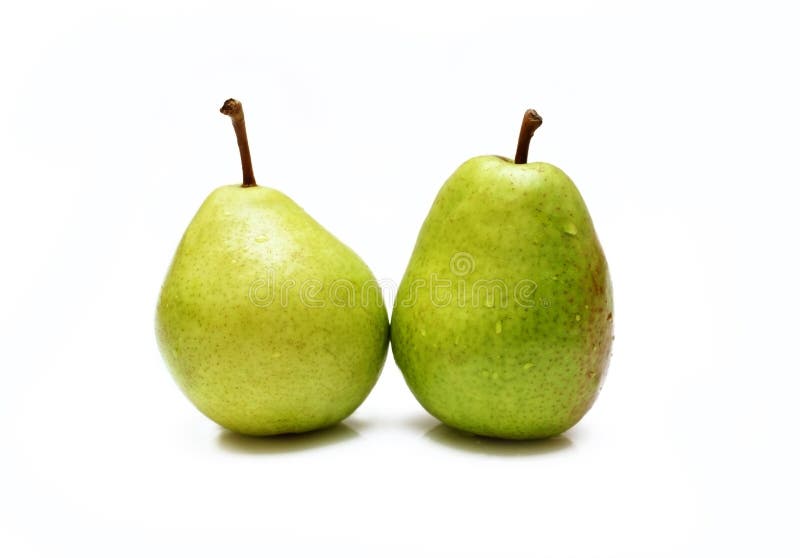 Two green pears stock photo. Image of healthcare, green - 11861500