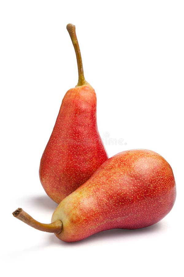 Two pears stock image. Image of bright, color, eating - 20179639