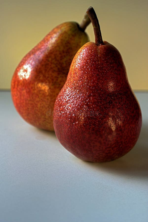 Two pears stock photo. Image of nutrition, nature, pears - 47948760