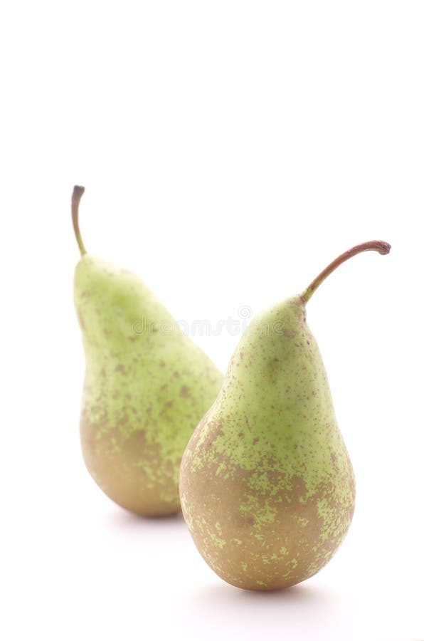 Two pears. stock photo. Image of ripe, healthy, color - 51353764