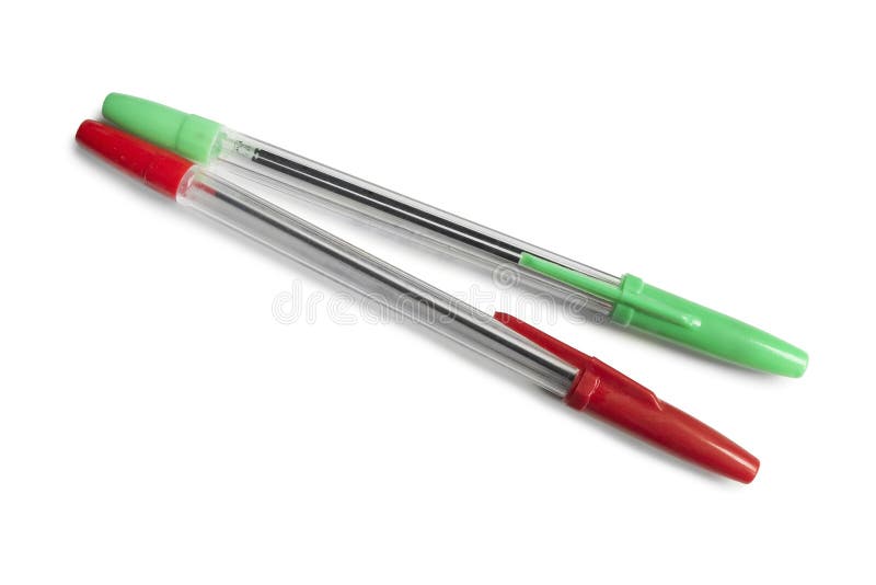 Two pens stock image. Image of white, felt, background - 54513461