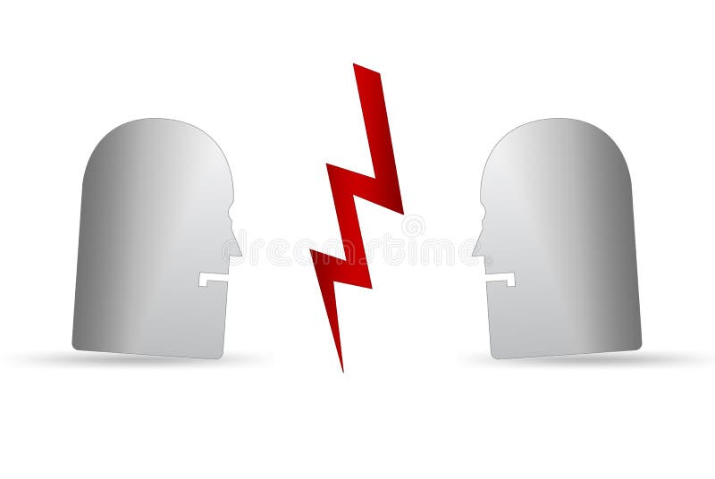 Two People Arguing Stock Illustrations – 1,444 Two People Arguing Stock ...