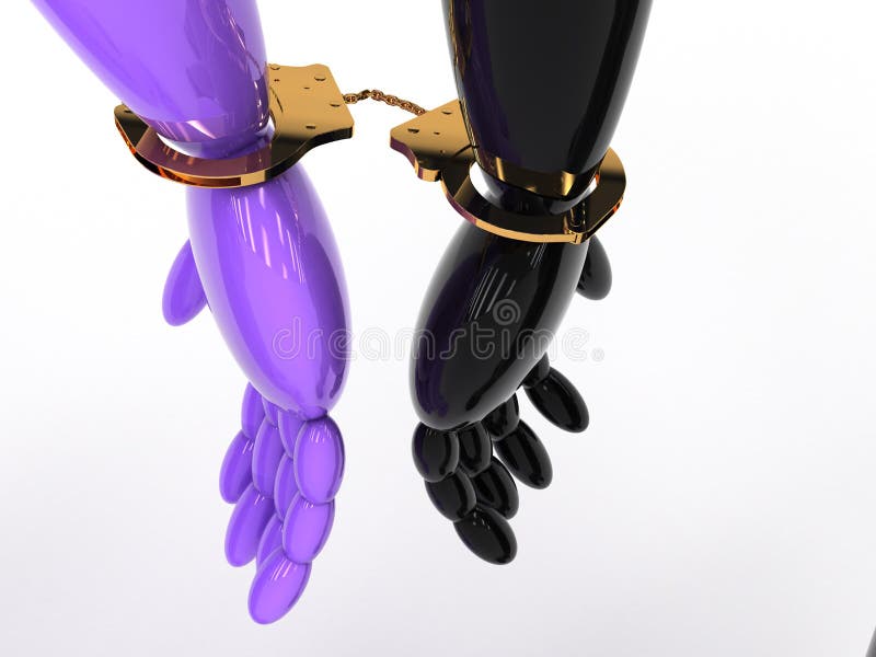 Chained Together Stock Illustrations – 203 Chained Together Stock ...