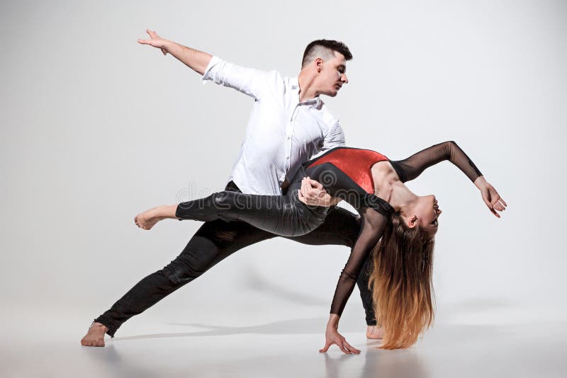 Two people dancing stock image. Image of female, beautiful - 89148957