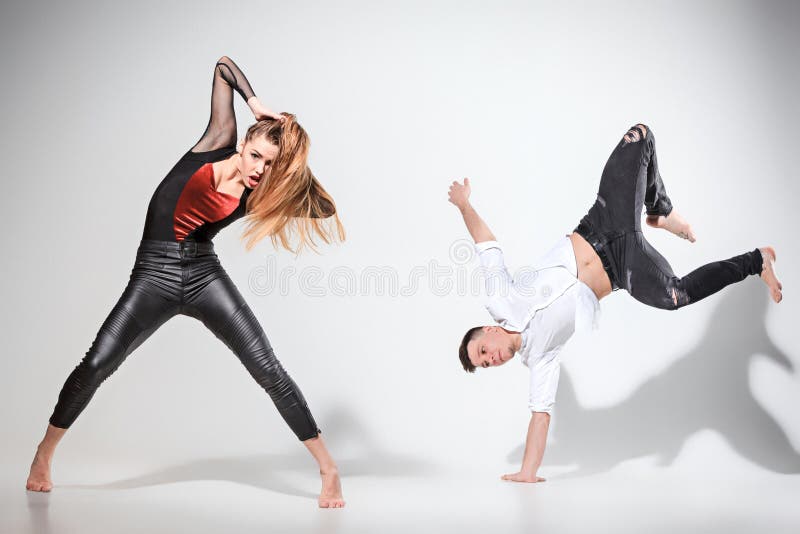 Two people dancing stock photo. Image of cool, dance - 89149026