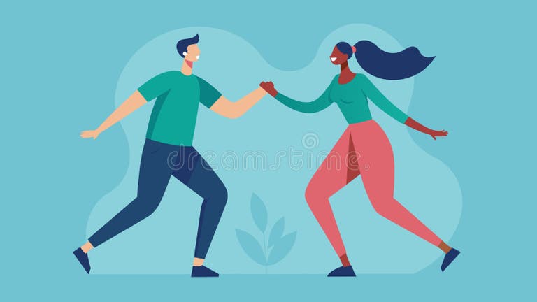 Two Step Dance Stock Illustrations – 148 Two Step Dance Stock ...