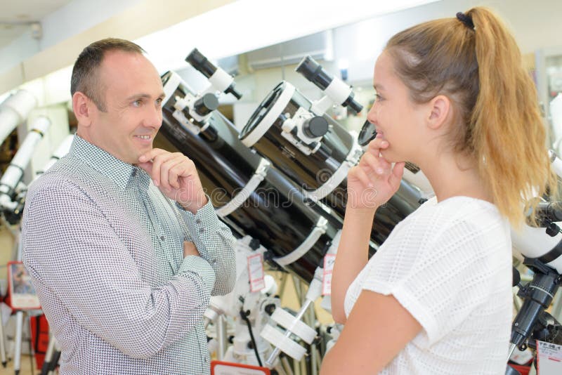 Two People Having Conversation Stock Image - Image of interest ...