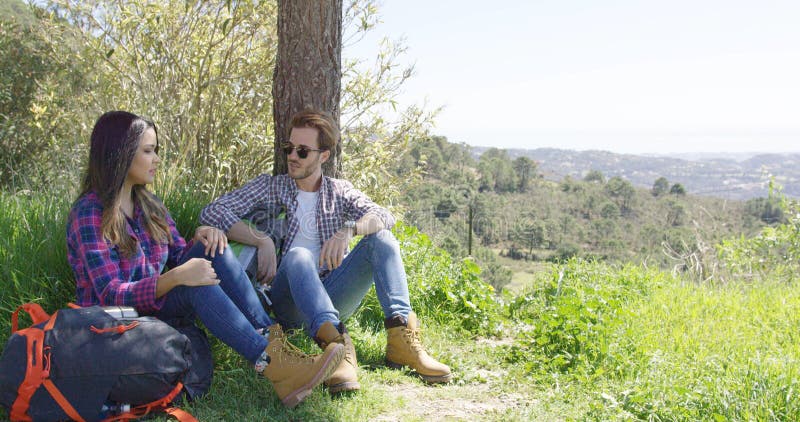 Two people having rest stock image. Image of leisure - 89497913