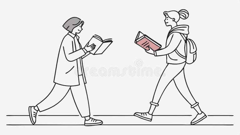 Two People Reading Together, Education, Learning, Shared Knowledge ...