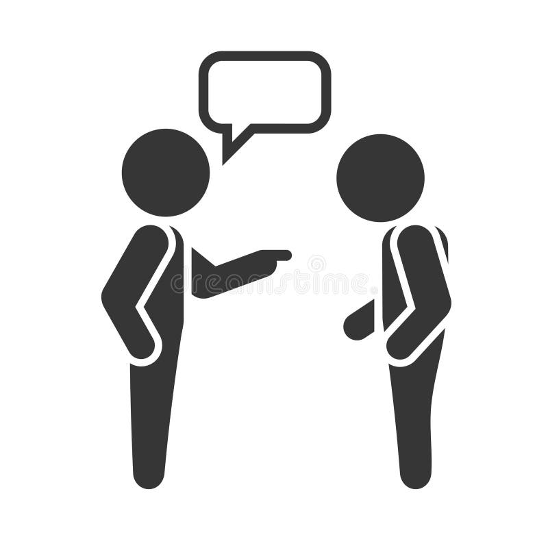 Speech Chat Bubbles Set on White Background. Vector Stock Vector ...