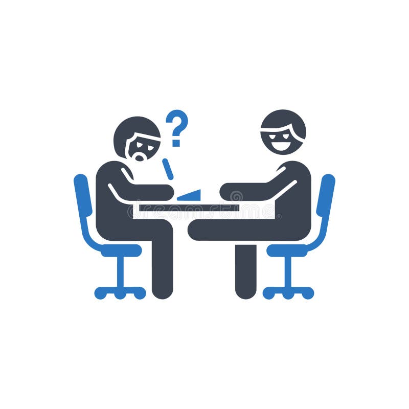 Two People Sitting Icon stock vector. Illustration of people - 376289952
