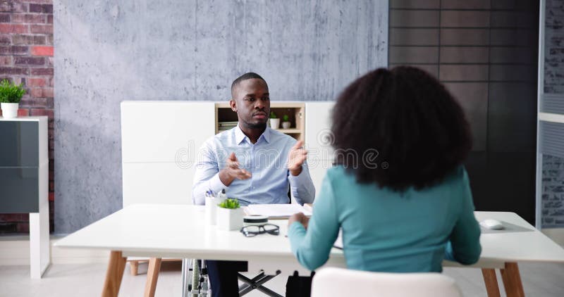 Two People Talking stock image. Image of customer, applications - 268962687