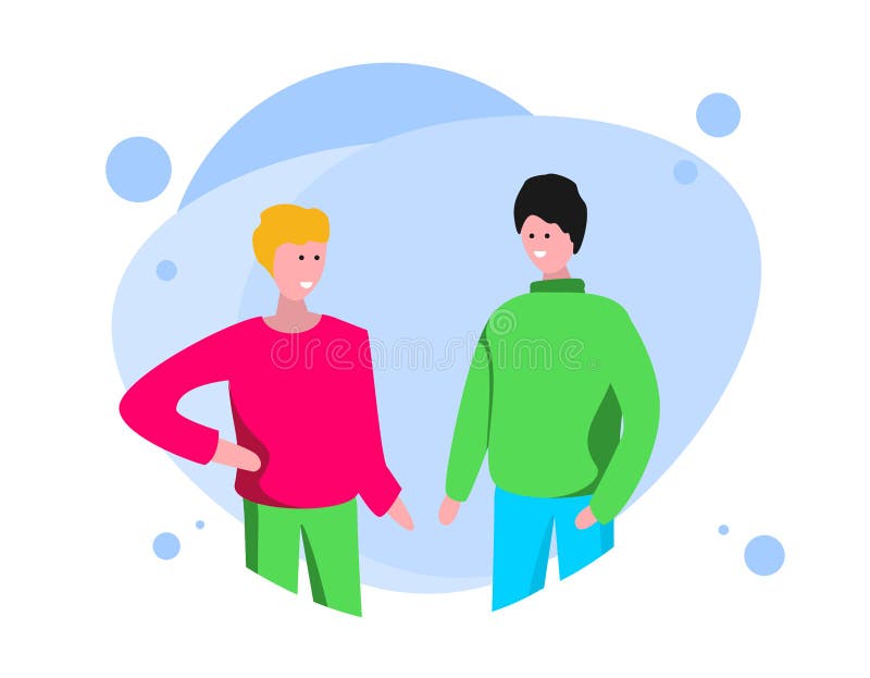 Two People Talking Stock Illustrations – 7,755 Two People Talking Stock ...