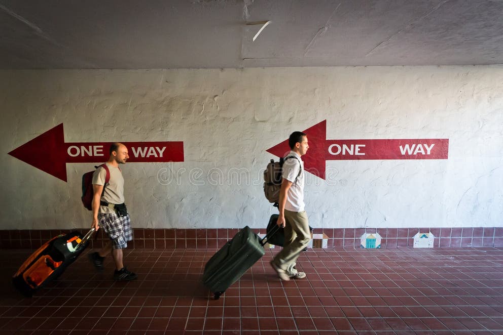 Two People Walking in the Wrong Direction with Sui Editorial Photo ...