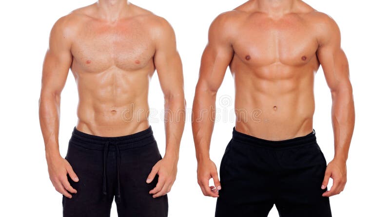 Two Perfect Male Bodies Stock Photos - Free & Royalty-Free Stock Photos ...