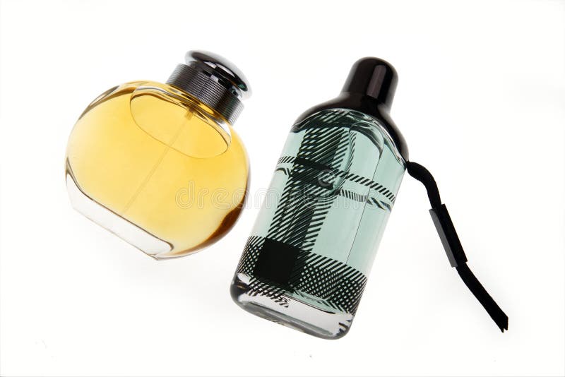 Aqua blue perfume bottle stock photo. Image of liquid - 17896944