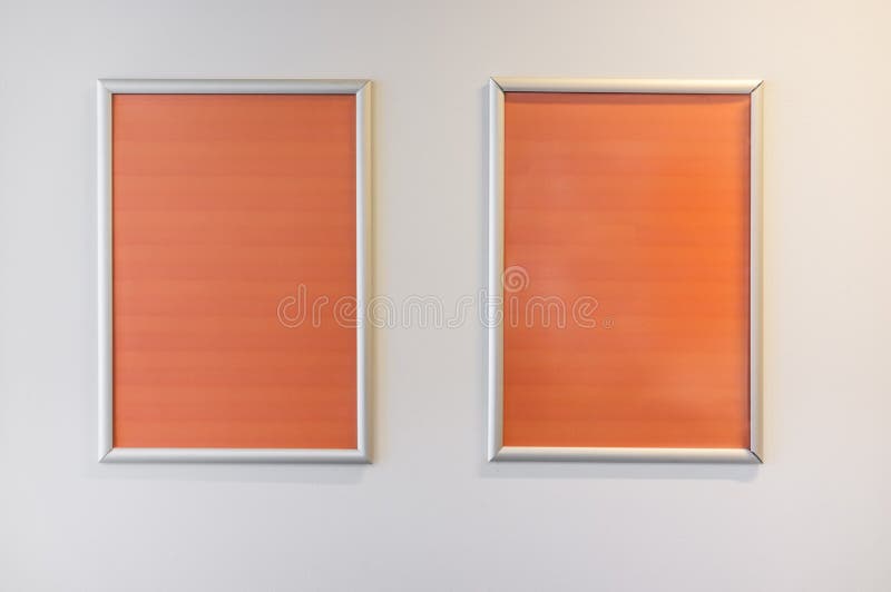 Two picture frames. stock photo. Image of copy, interior - 120727706