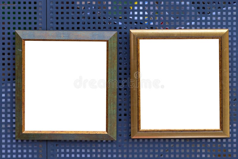 Two Picture Frames stock image. Image of copy, europe - 236248411