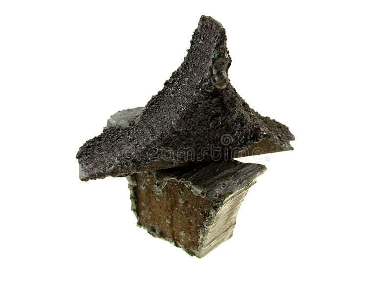 Two Pieces of Iron in Scale Stock Photo - Image of closeup, iron: 312582574