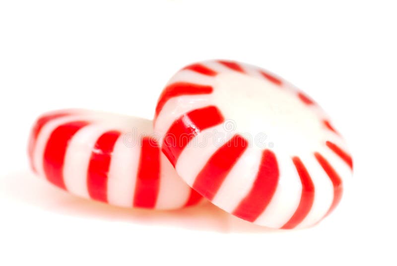 Striped Peppermint Hard Candy Stock Photo - Image of sweet, macro: 656014