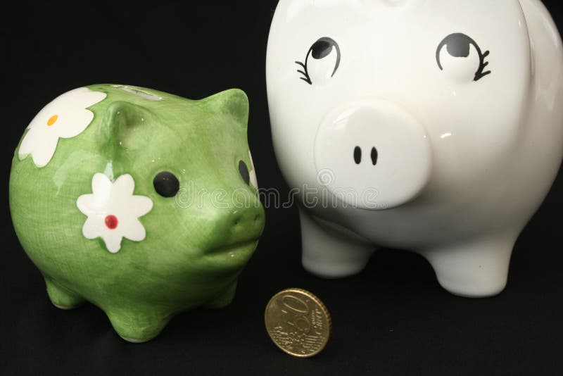 Safe box stock photo. Image of savings, white, happy, pigs - 1874678