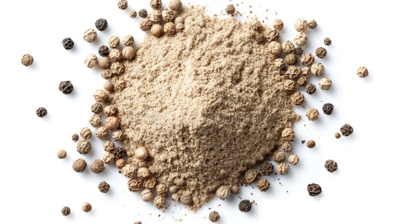 Two Piles of Different Textures and Colors Side by Side Stock Image ...