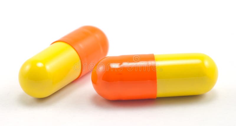 Two Pills stock photo. Image of material, chemical, prescription - 17019184
