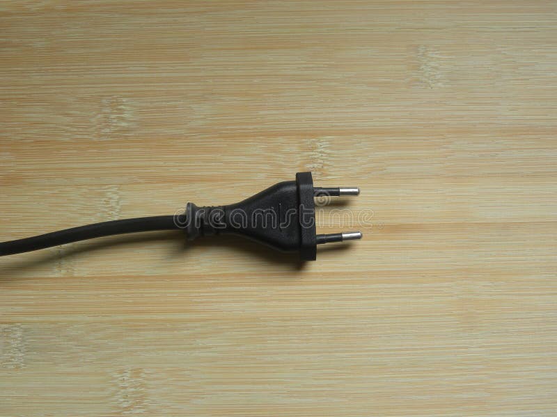 Two pin power plug adapter stock photo. Image of converter - 121277546
