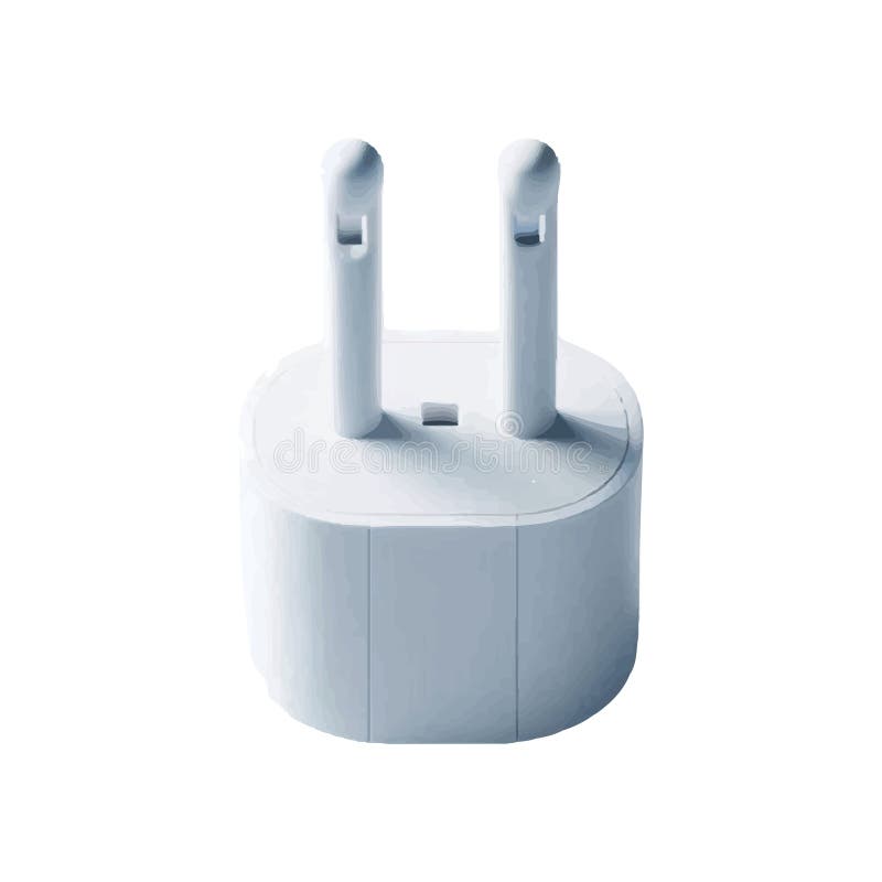 Two pin plug vector stock vector. Illustration of german - 331512281