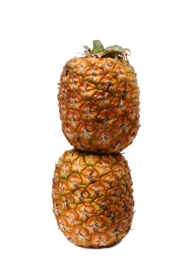Two pineapples stock image. Image of beach, great, garden - 11186147