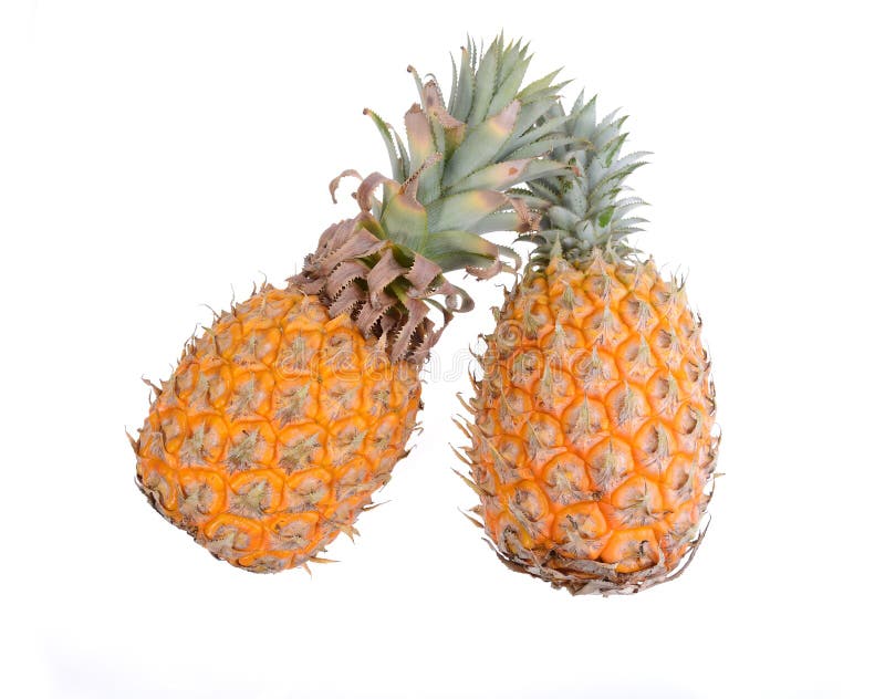 Two Pineapples stock photo. Image of healthy, fruit, grunge - 32041000
