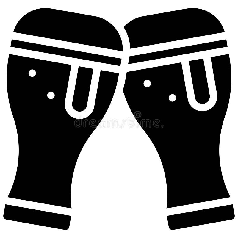 Two Pints of Beer Icon, Summer Vacation Related Vector Stock Vector ...