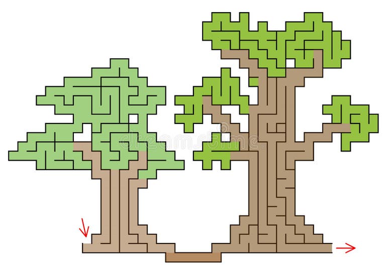 Tree Root Maze Stock Illustrations – 24 Tree Root Maze Stock ...