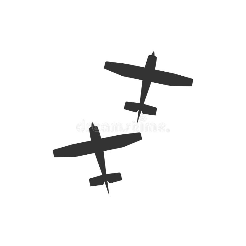 Airplane Flying Up Icon. Sky and Plane Symbol. Sign Aircraft Vector ...