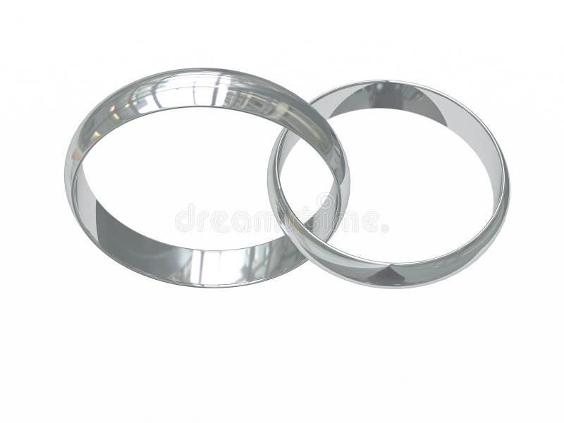 Two Wedding Rings Together Stock Illustrations – 3,272 Two Wedding ...