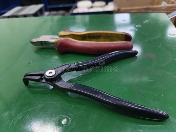 These Two Pair of Pliers and these Cutting Pliers are on the Tooling ...