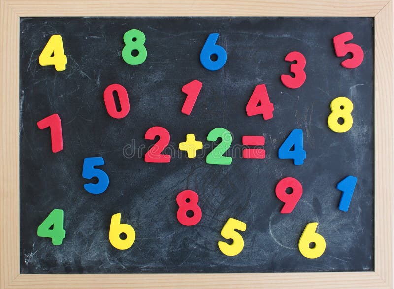 Two plus two stock photo. Image of four, learn, mathematics - 54138948
