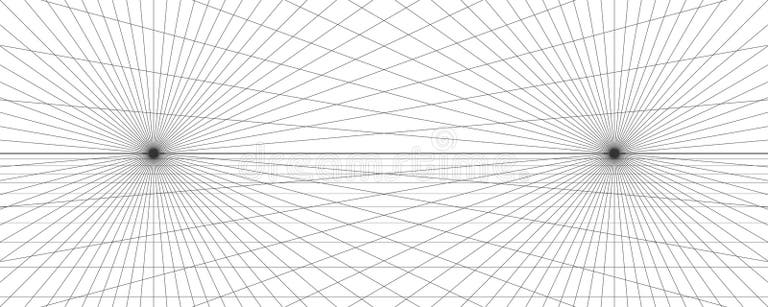 Two Point Perspective Grid Stock Illustrations – 57 Two Point ...