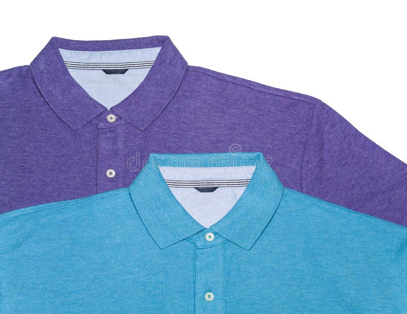 Two Polo Shirts (Horizontal) Stock Image - Image of comfort, everyday ...