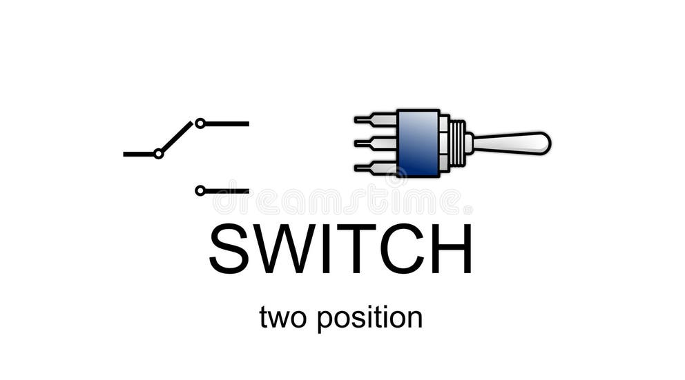 Two Position Switch Icon Symbol Stock Illustrations – 56 Two Position ...